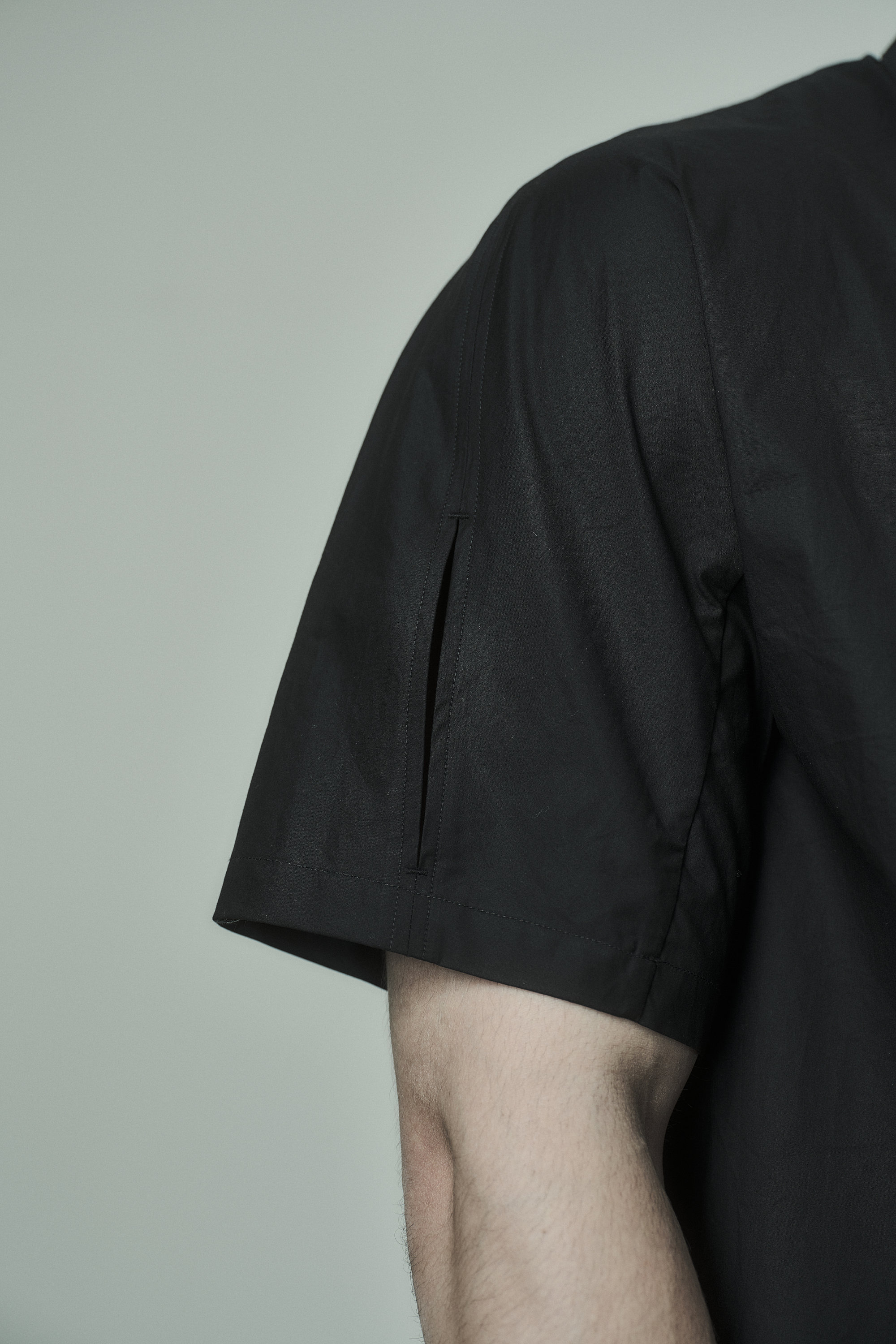 Oversized Washed Black Shirt With Half Sleeves POWHA - Etsy