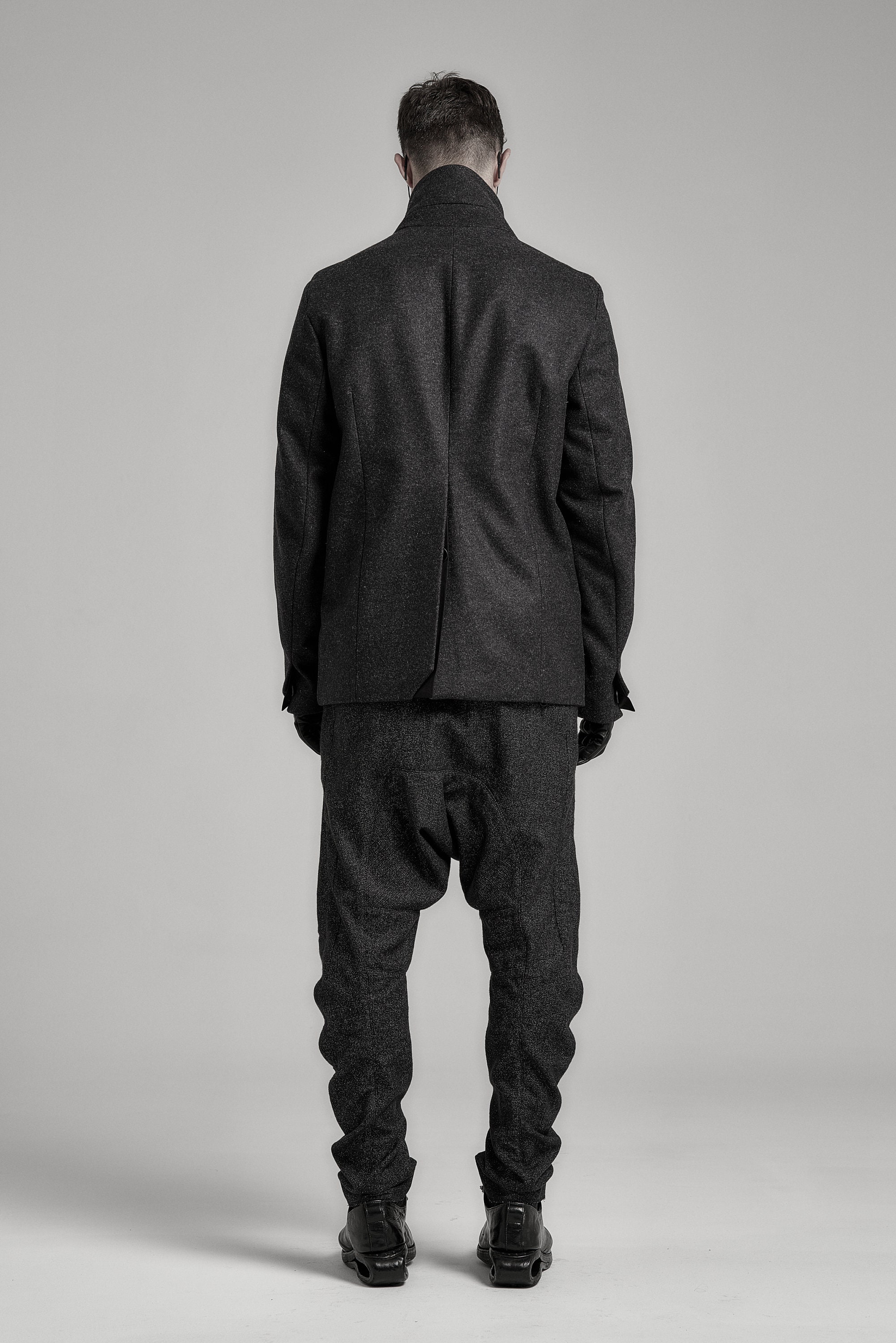 Photon Heavy Wool Coat / Mens Winter Coat / Extravagant Mens Clothing ...