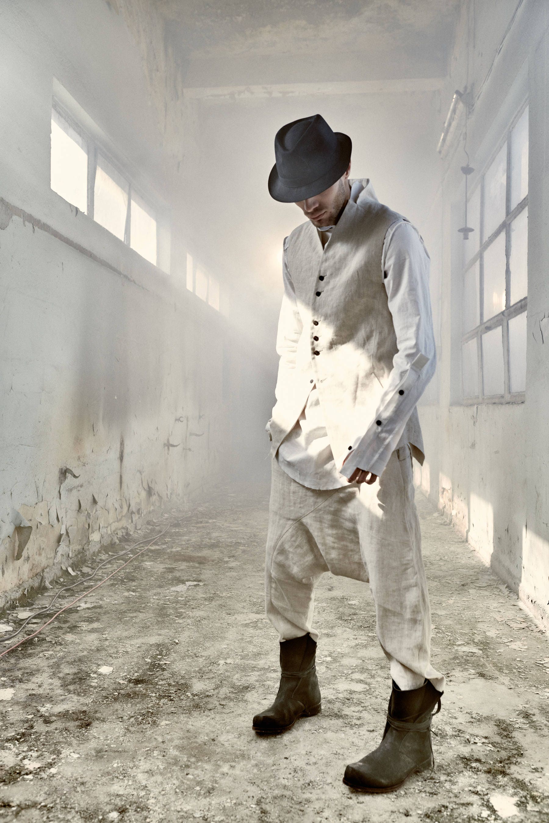 Distorted Vest / Extravagant Vest / Mens Clothing/ Button Down - Etsy ...