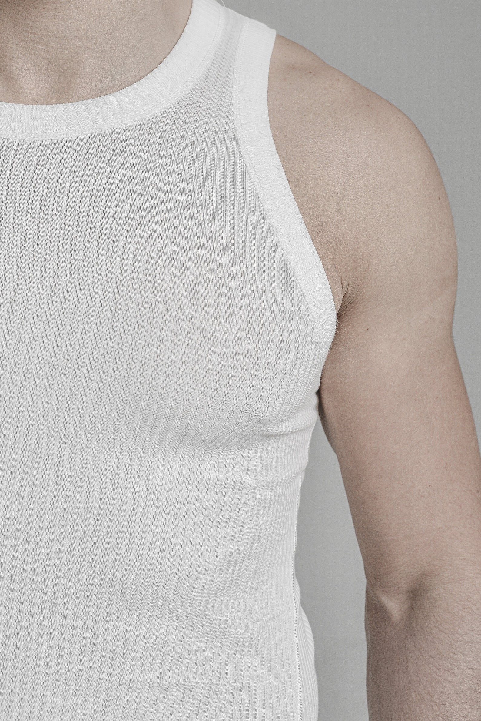 Momentum off White Tank Top/ Urban Mens off White Top/ Mens Sleeveless ...