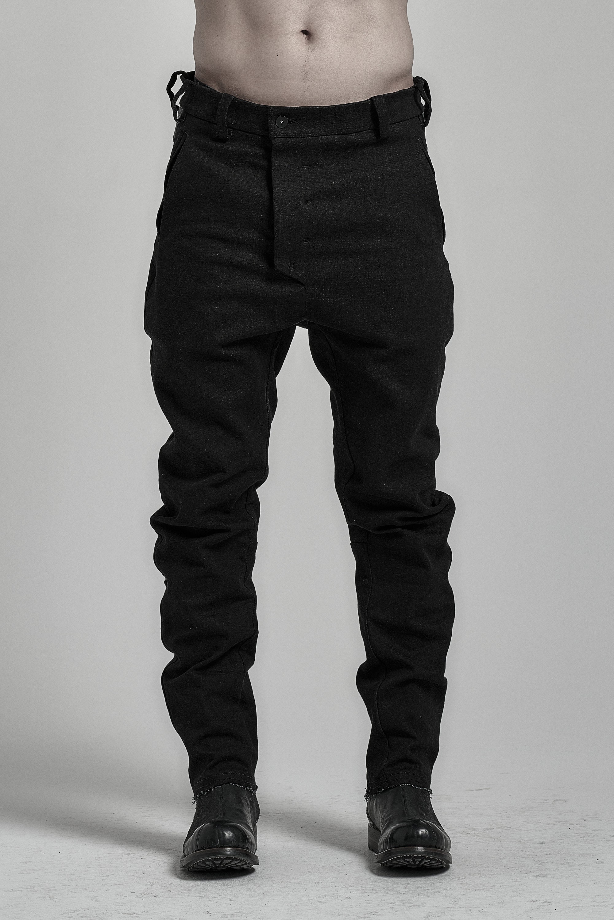 J Leg Black Washed Denim Jeans / Progressive Menswear by POWHA - Etsy