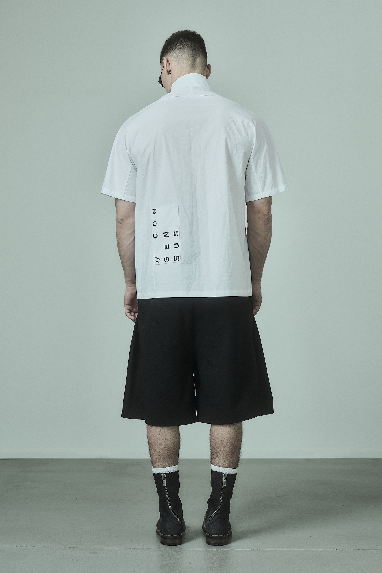 Oversized Washed White Shirt With Half Sleeves POWHA - Etsy