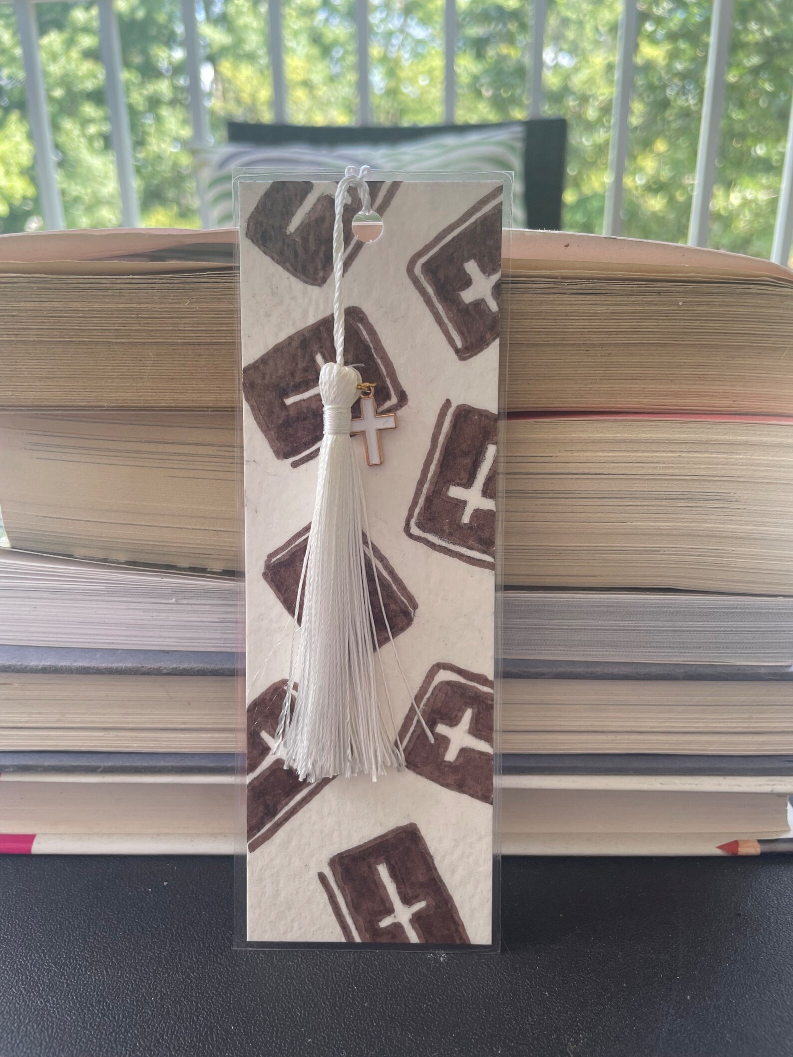 Christian Watercolor Bookmarks Hand Painted and Laminated - Etsy