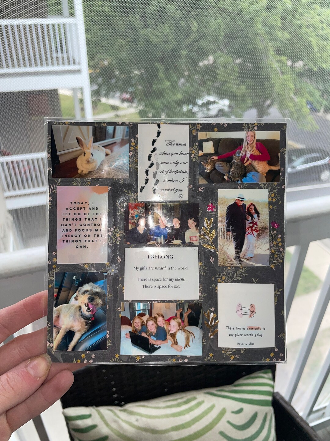 Personalized Custom Photo Collage/ Coping Card (pretty Prints ...