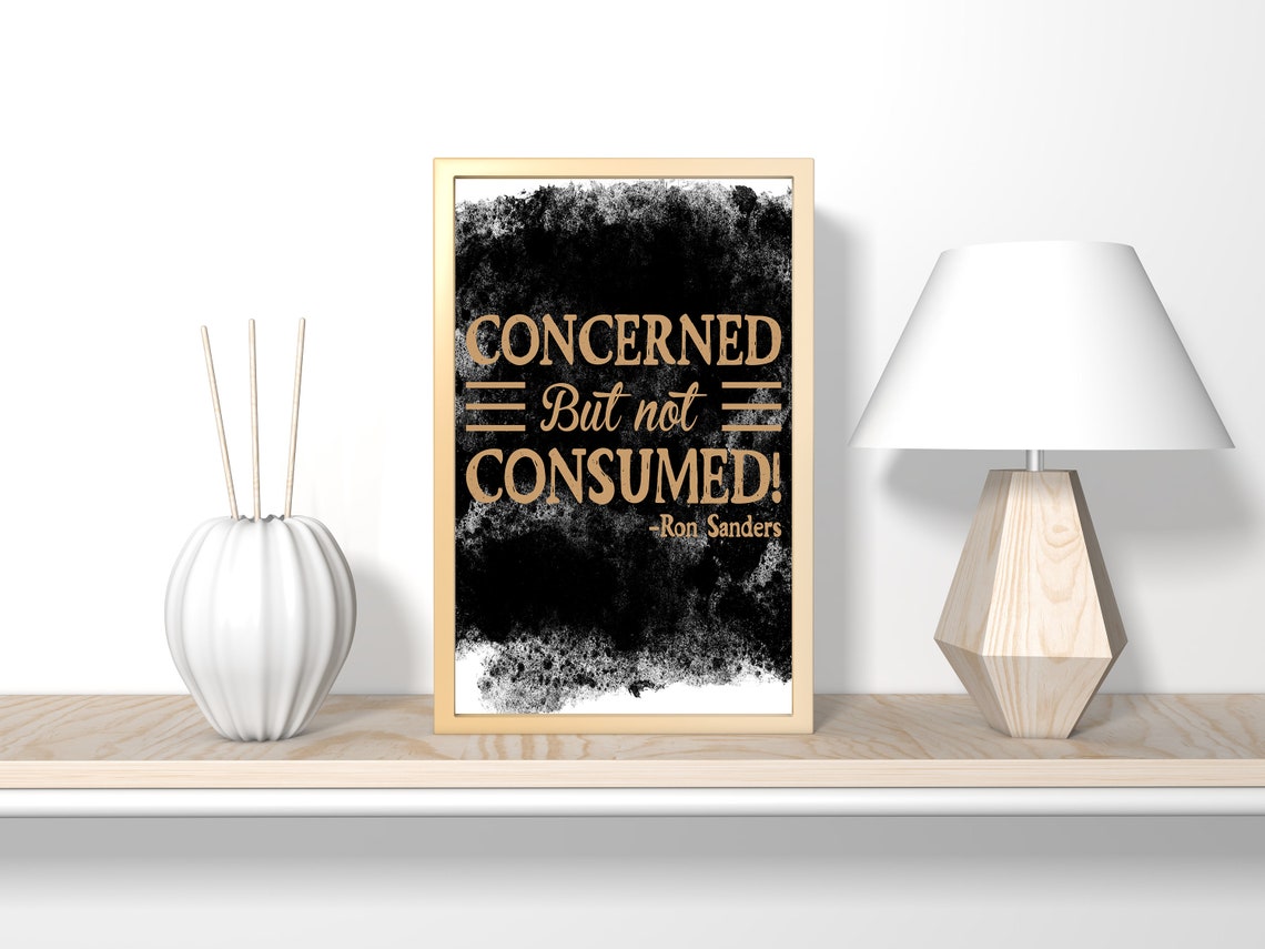 Concerned but Not Consumed! Christian Printable Bible Verse ,nursery ...