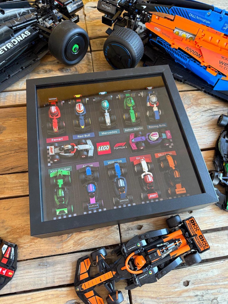 Display for LEGO Mini F1 - Etsy UK