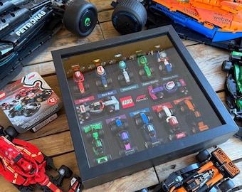 Cadre support mural lego 12 mini F1 collection complete - Etsy France