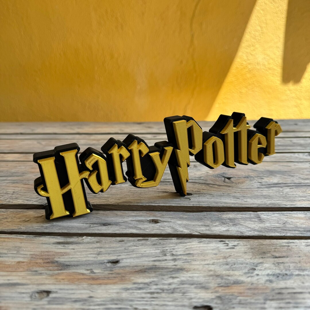 Harry Potter 3D Logo - Etsy