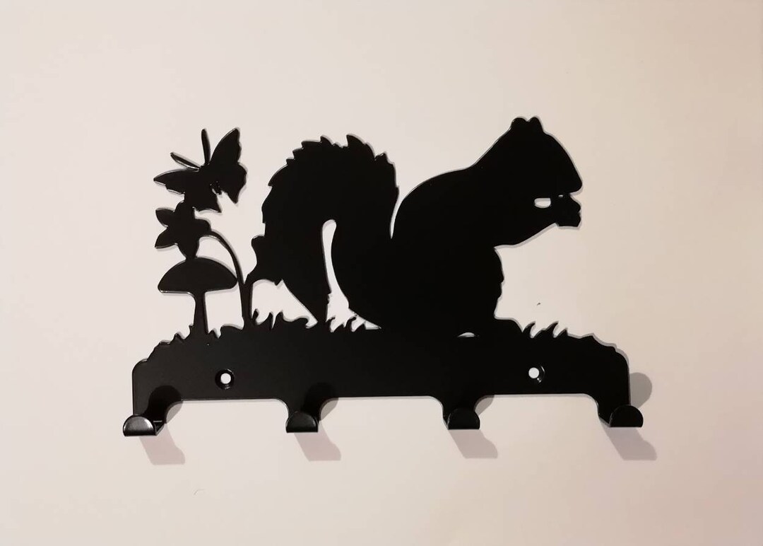 Squirrel Key Holder Hooks - Etsy