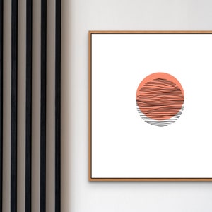 Sun 1 - Line Drawing, Line Art, Illustration, Graphic Art, Digital Art ...