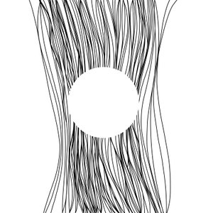 Bark 10 Line Drawing, Line Art, Illustration, Graphic Art, Digital Art ...