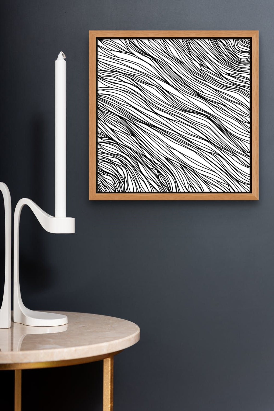 Bark 5 Line Drawing Line Art Illustration Graphic Art - Etsy