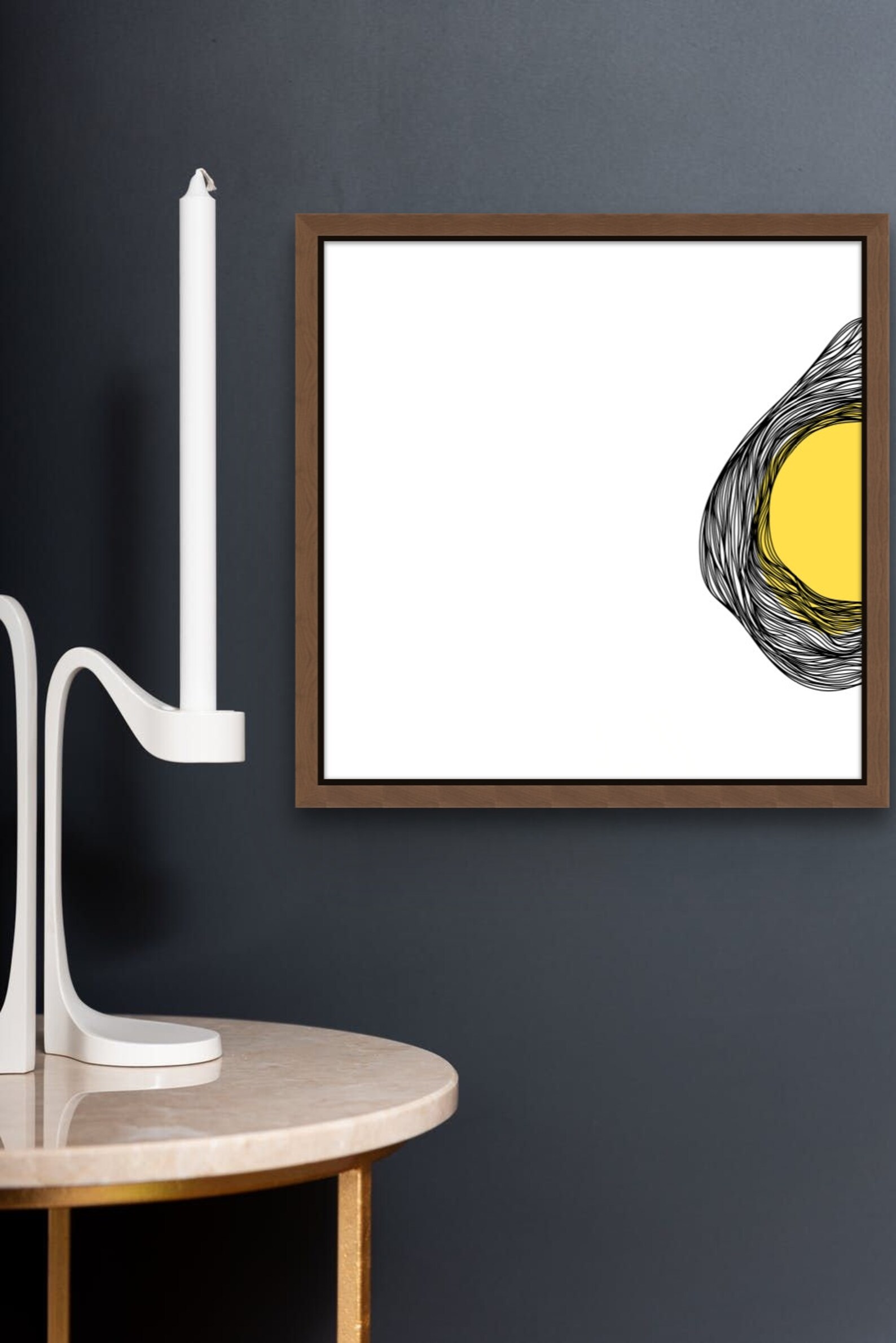 Yolk 2 - Line Drawing, Line Art, Illustration, Graphic Art, Digital Art ...