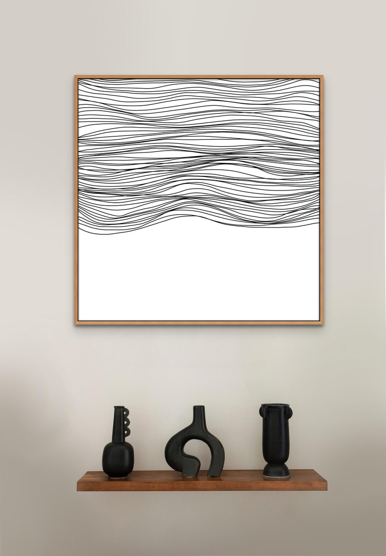 Bark 8 Line Drawing Line Art Illustration Graphic Art - Etsy