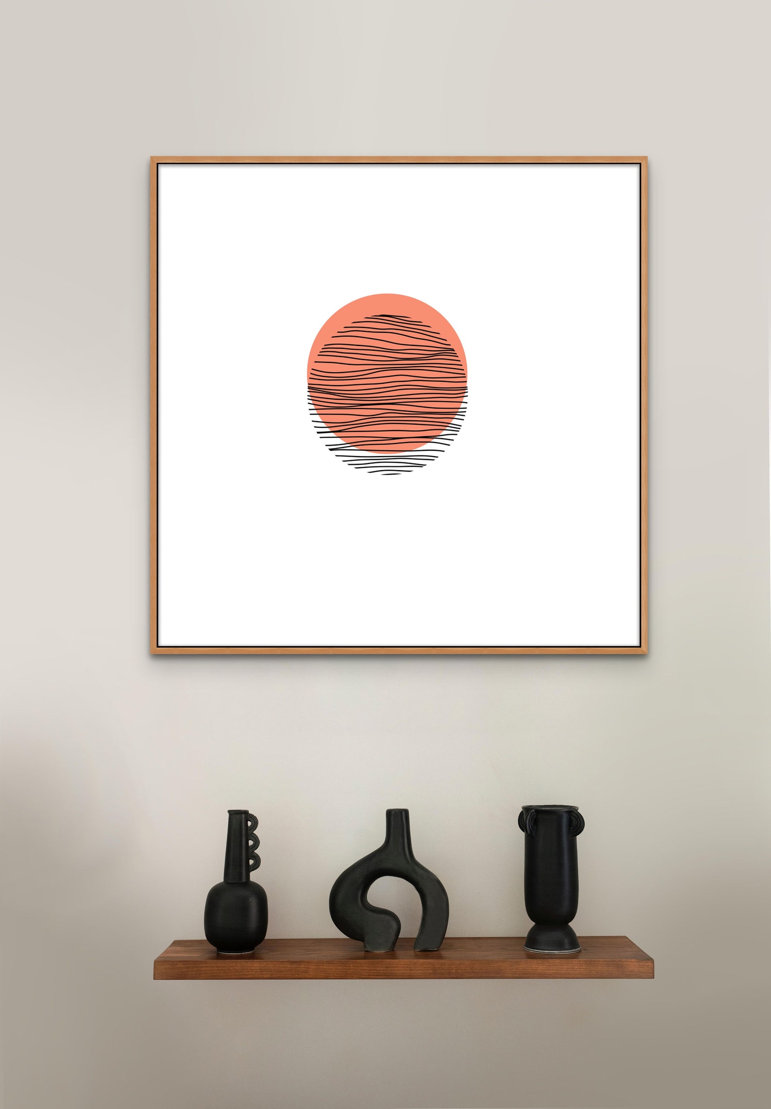 Sun 1 - Line Drawing, Line Art, Illustration, Graphic Art, Digital Art ...