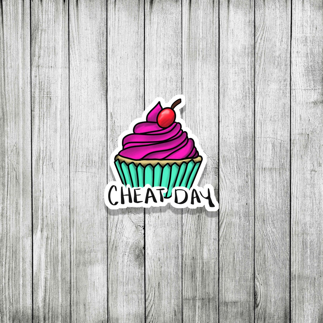 Cheat Day Sticker - Etsy