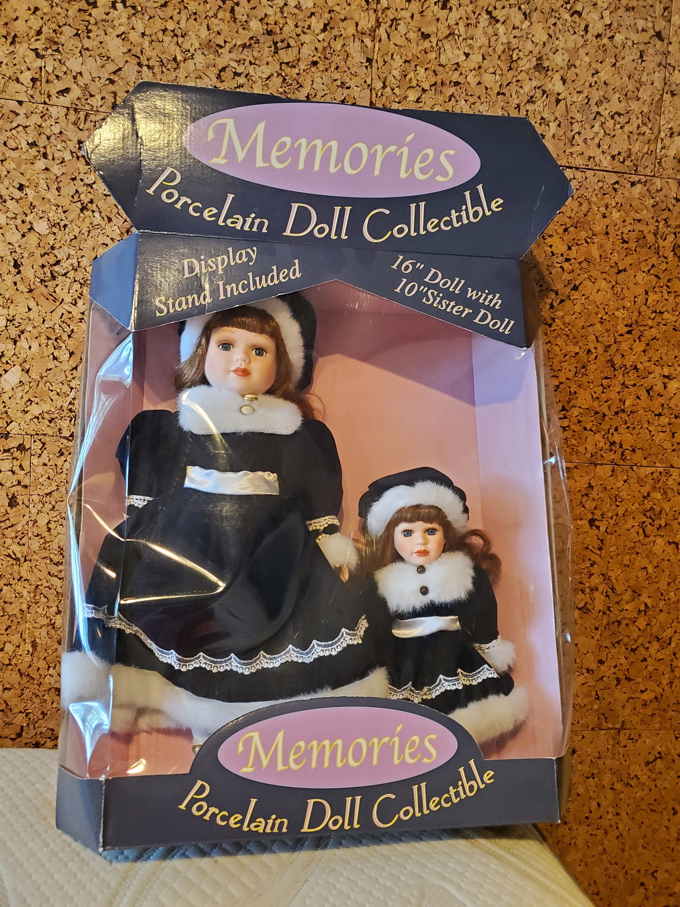 Memories Collectible Doll Set: 16” Doll With 10” Sister Doll - Etsy