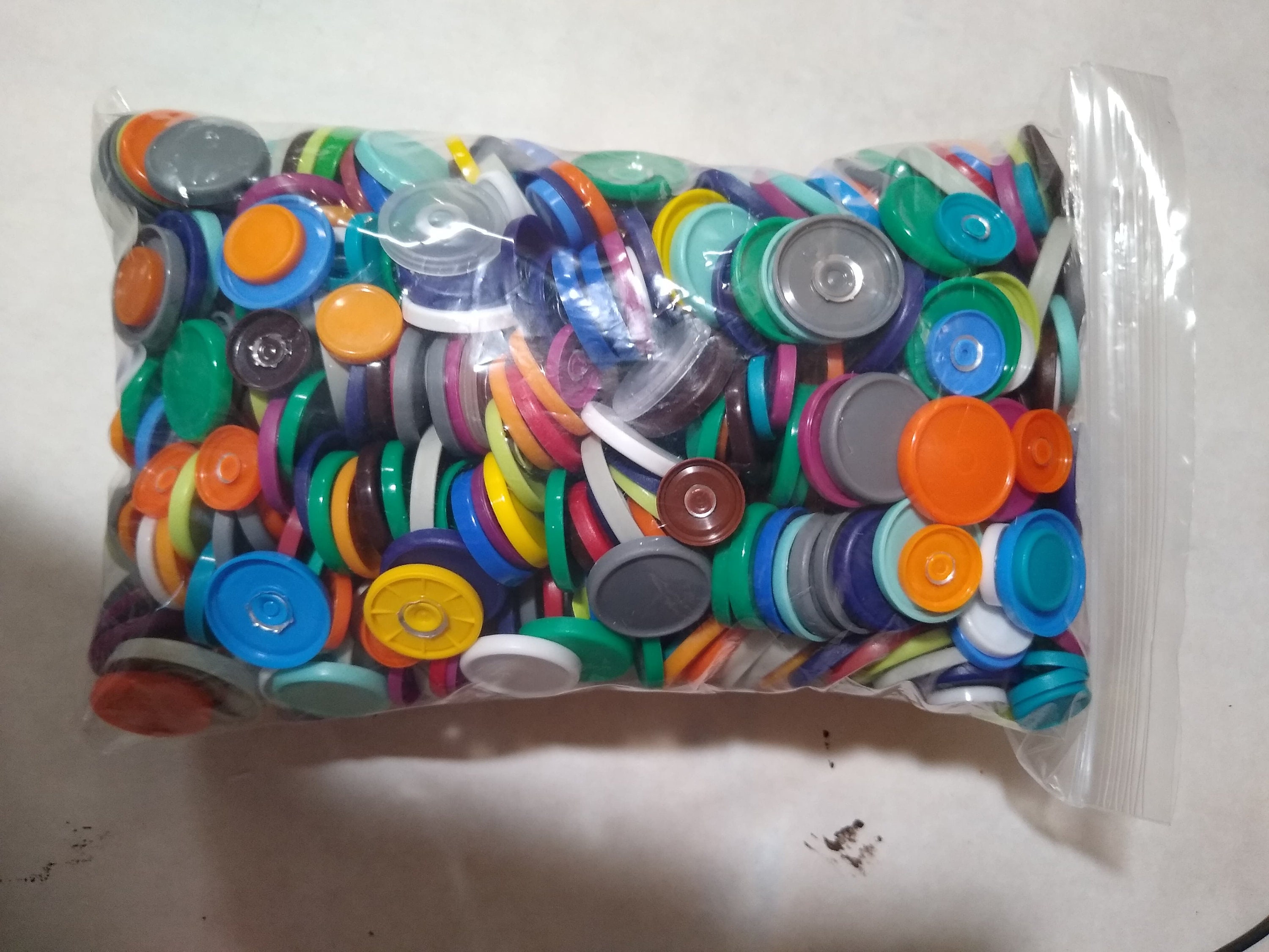 Medication Vial Cap Crafts