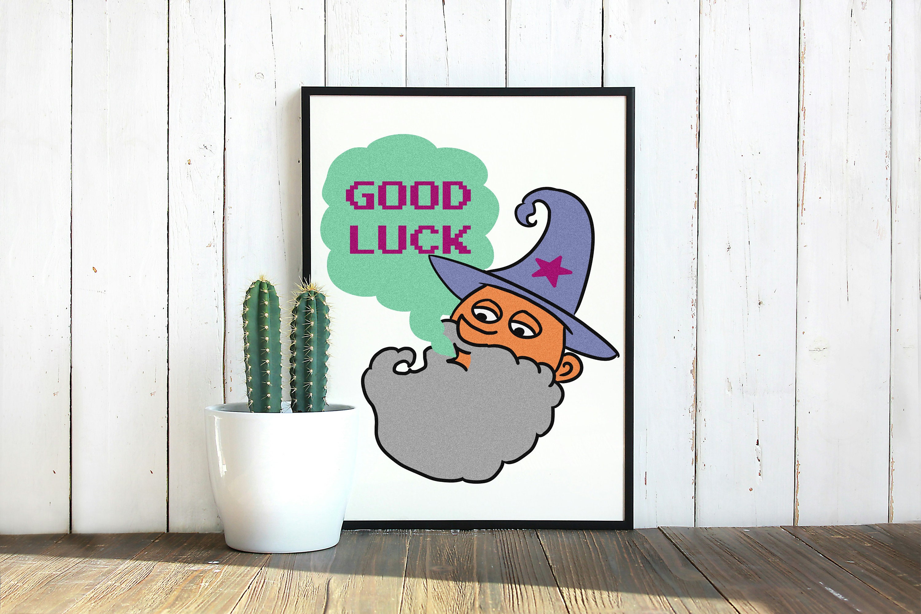 Good Luck Wizard - Etsy