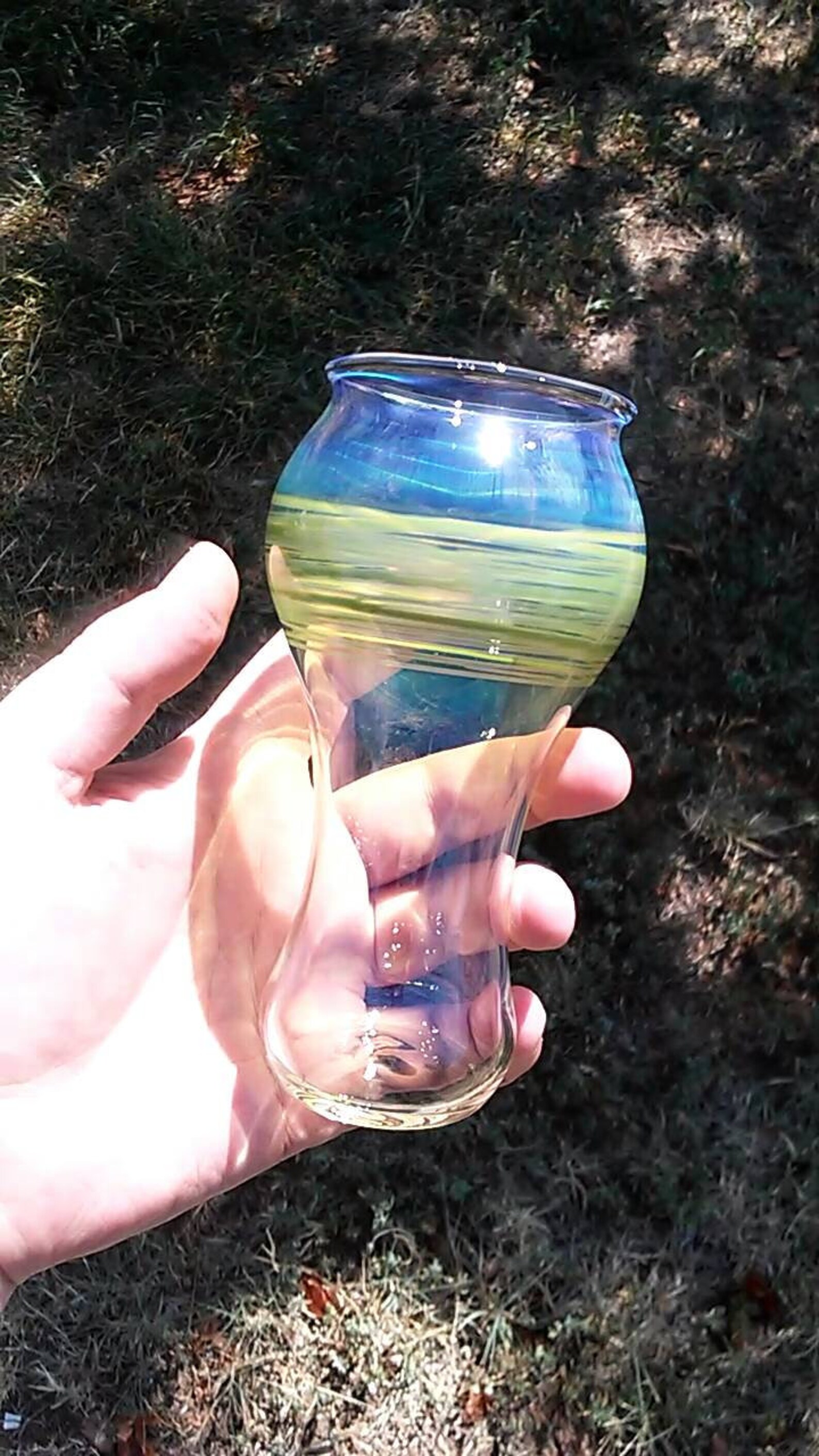 Hand Blown Color Changing Craft Beer Glass 14-16oz - Etsy