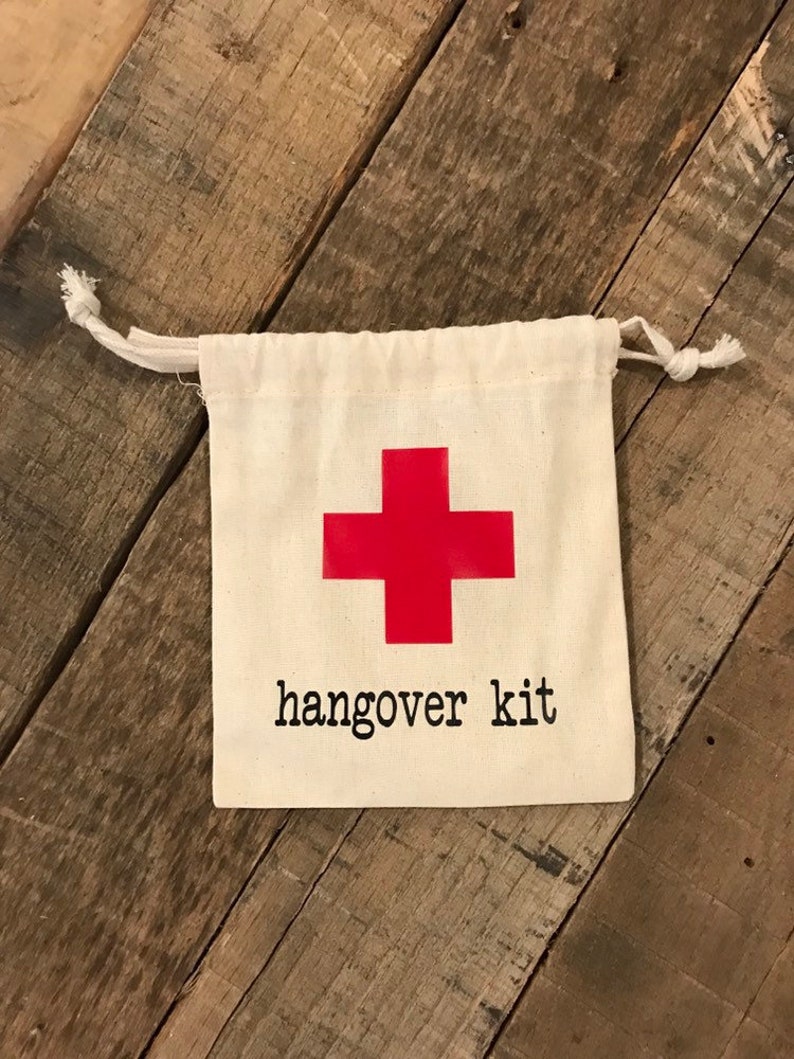 Hangover Kit Wedding Kit Bridal Party Hangover Kit 21st - Etsy
