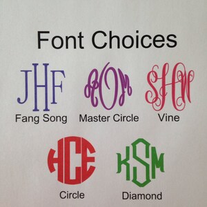 Arrow Monogram Decal Personalized Arrow Monogram Decal Arrow - Etsy