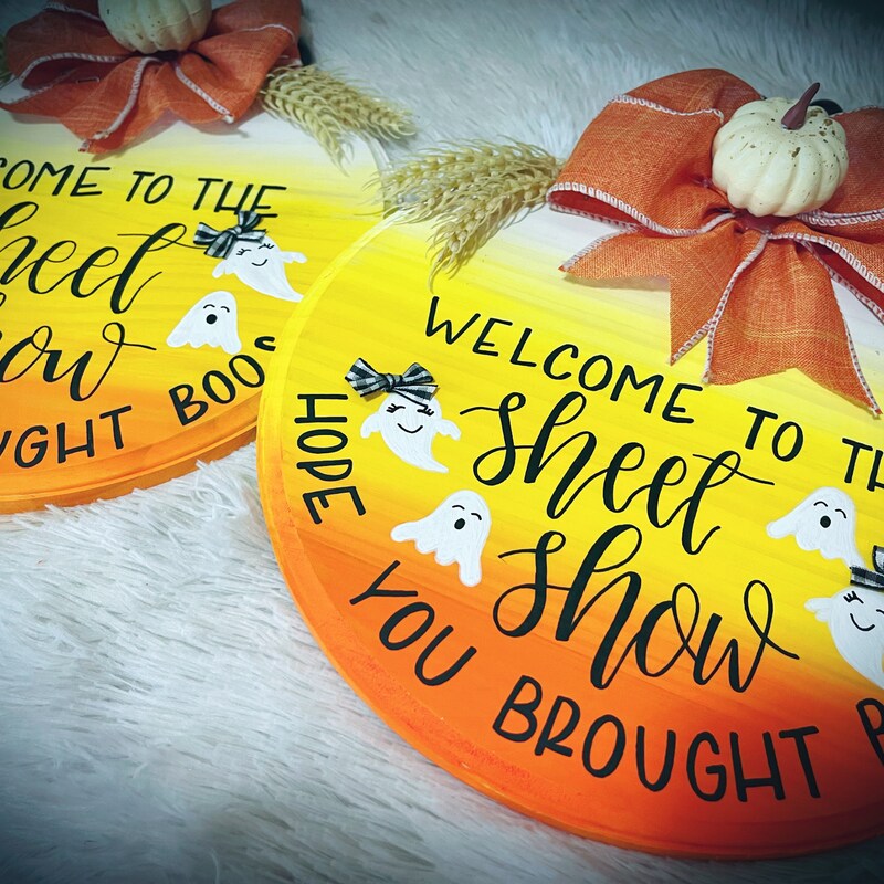 Halloween Door Decor - Etsy