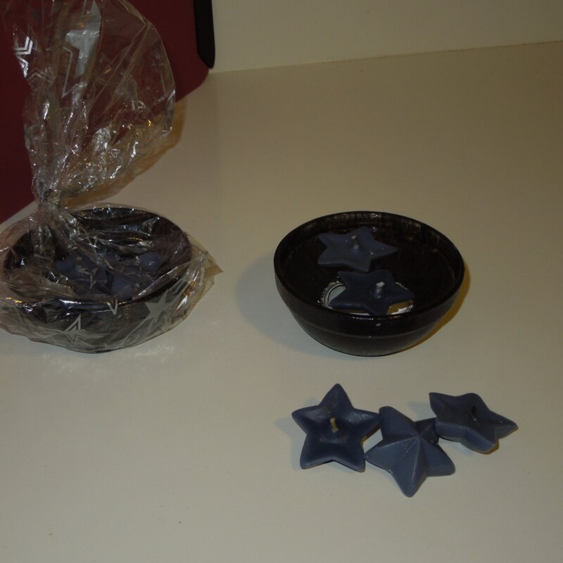 Blue Floating Candle - Etsy