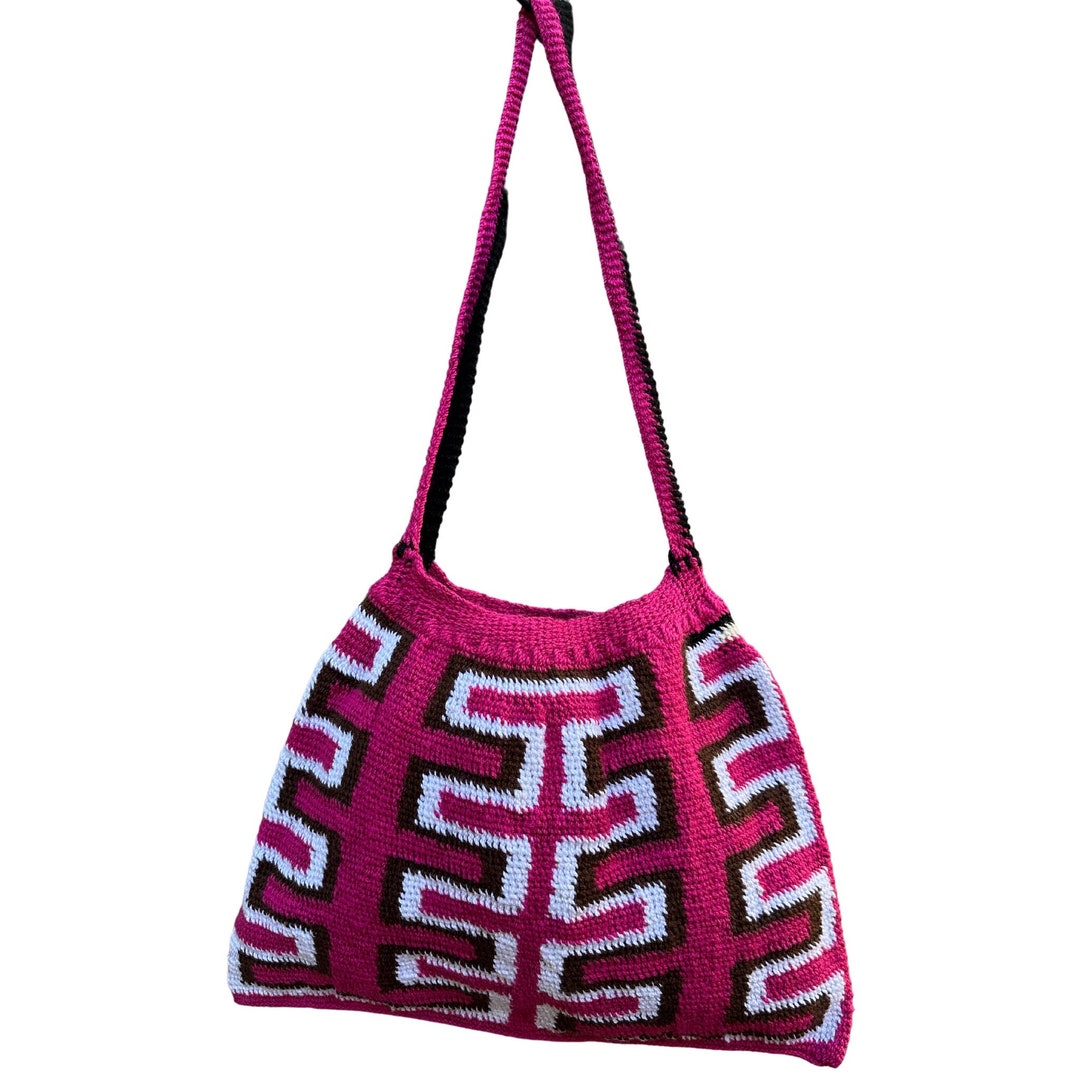 Vintage Bilum Bag Handwoven Bilum Bagpng Bilumcolourful - Etsy