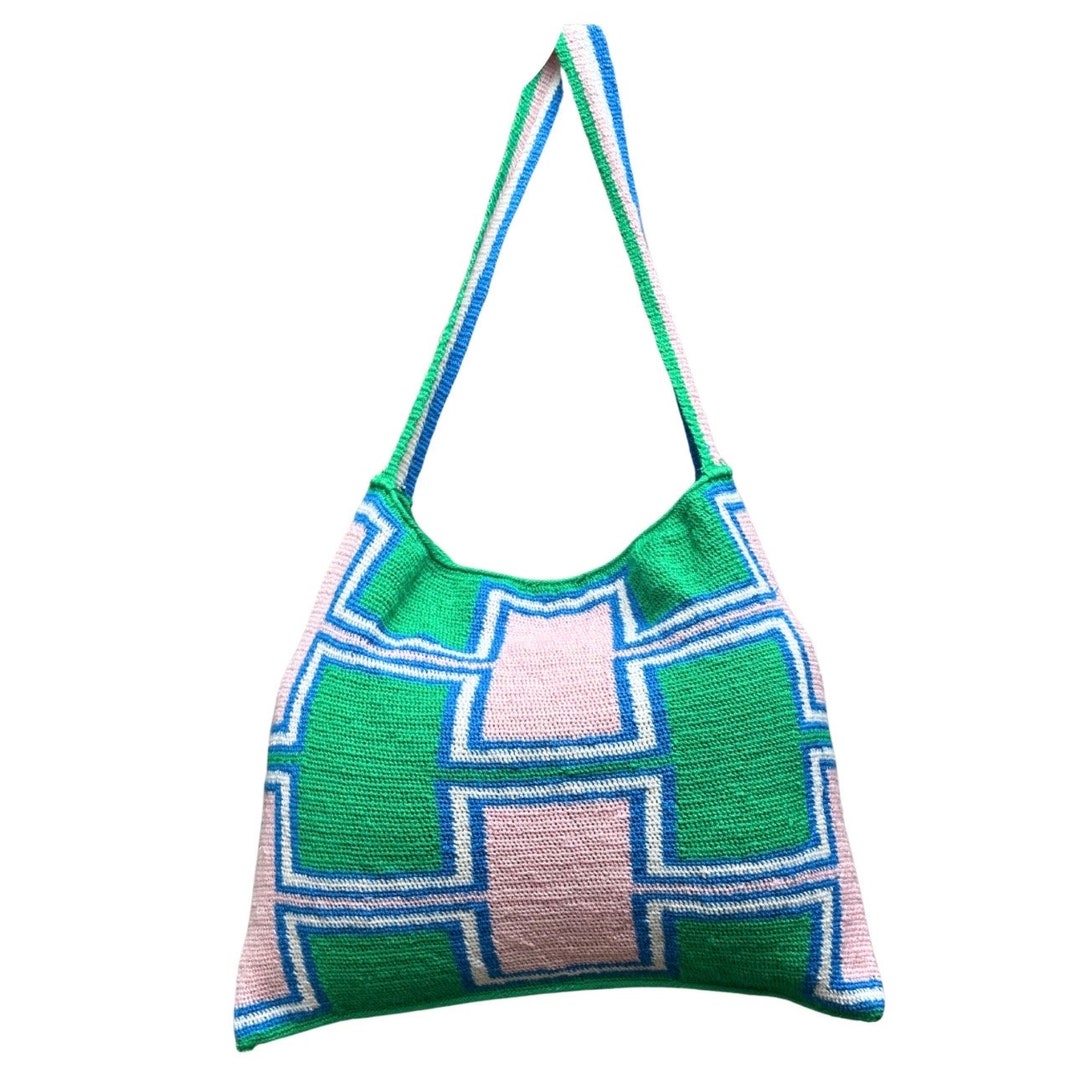 Vintage Bilum Bag Handwoven Bilum Bagpng Bilumcolourful Bilum - Etsy