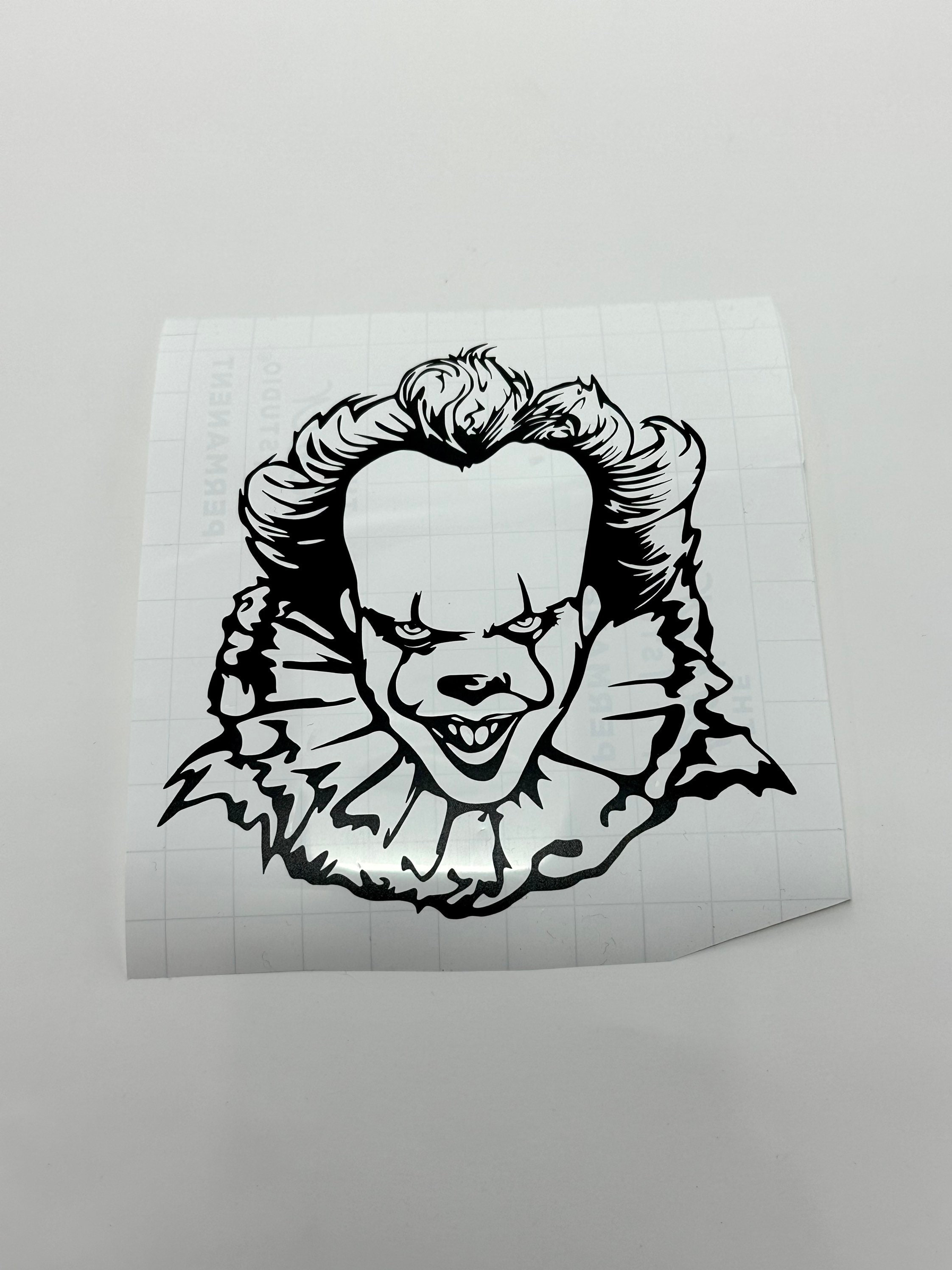 Pennywise the Clown Vinyl Decal - Etsy