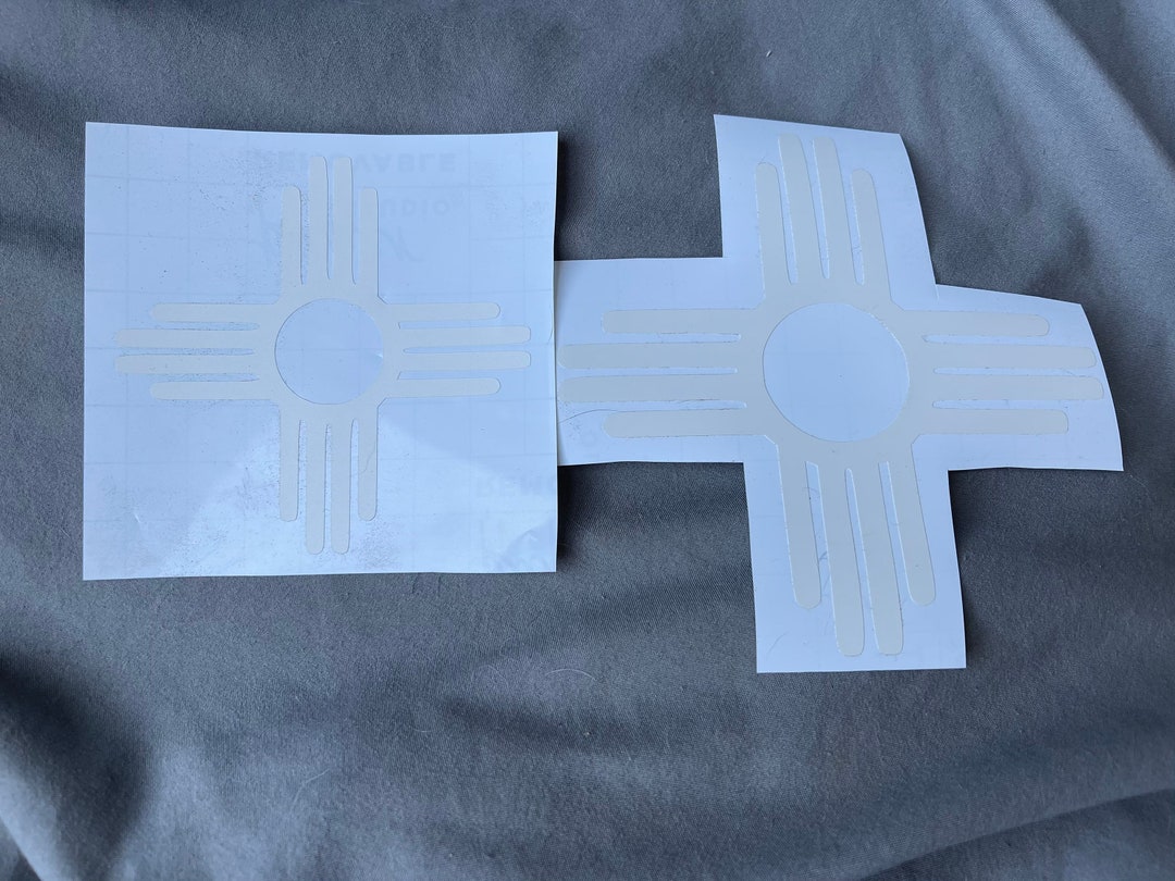 New Mexico Zia Vinyl Decal - Etsy