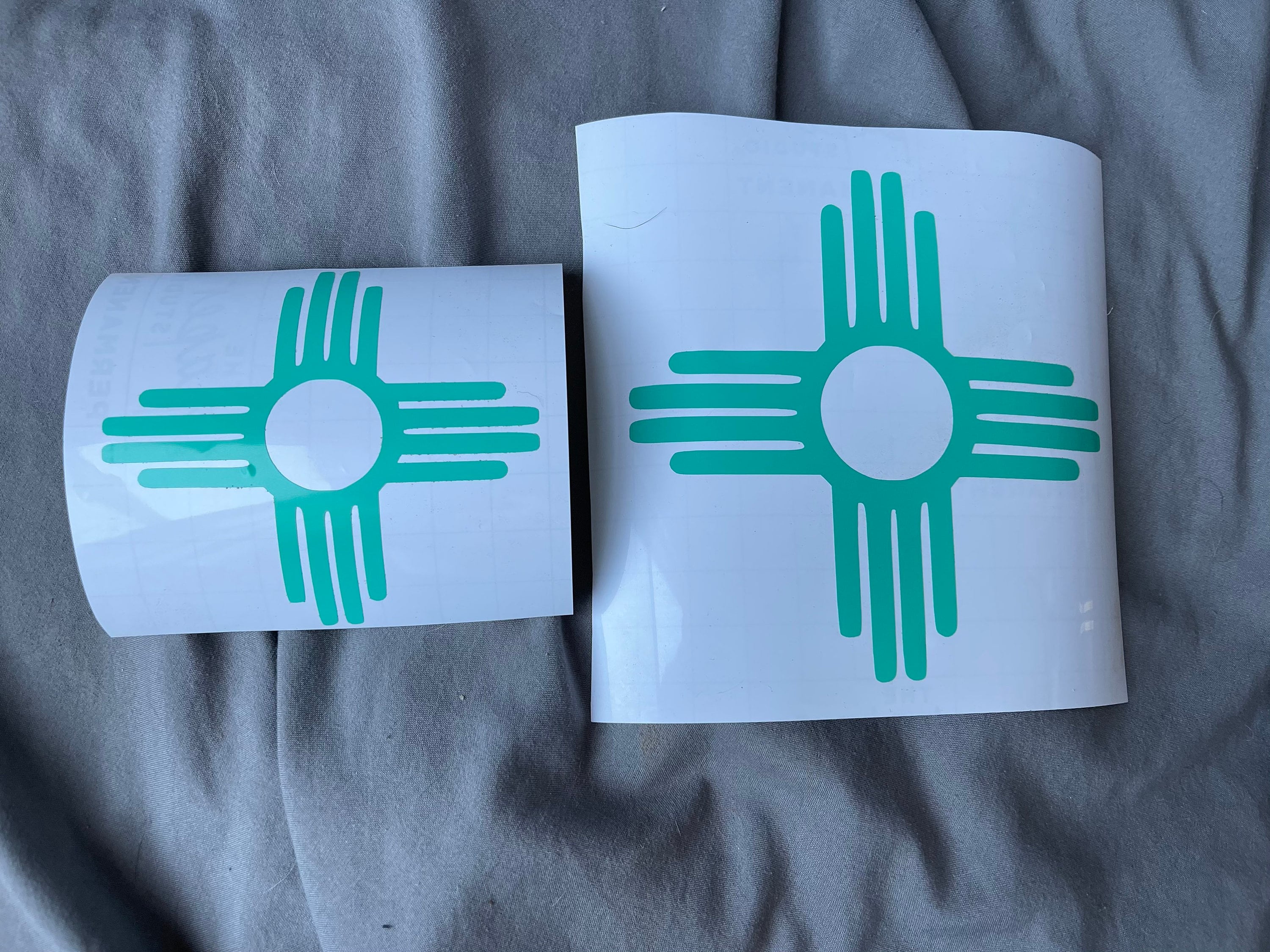 New Mexico Zia Vinyl Decal - Etsy