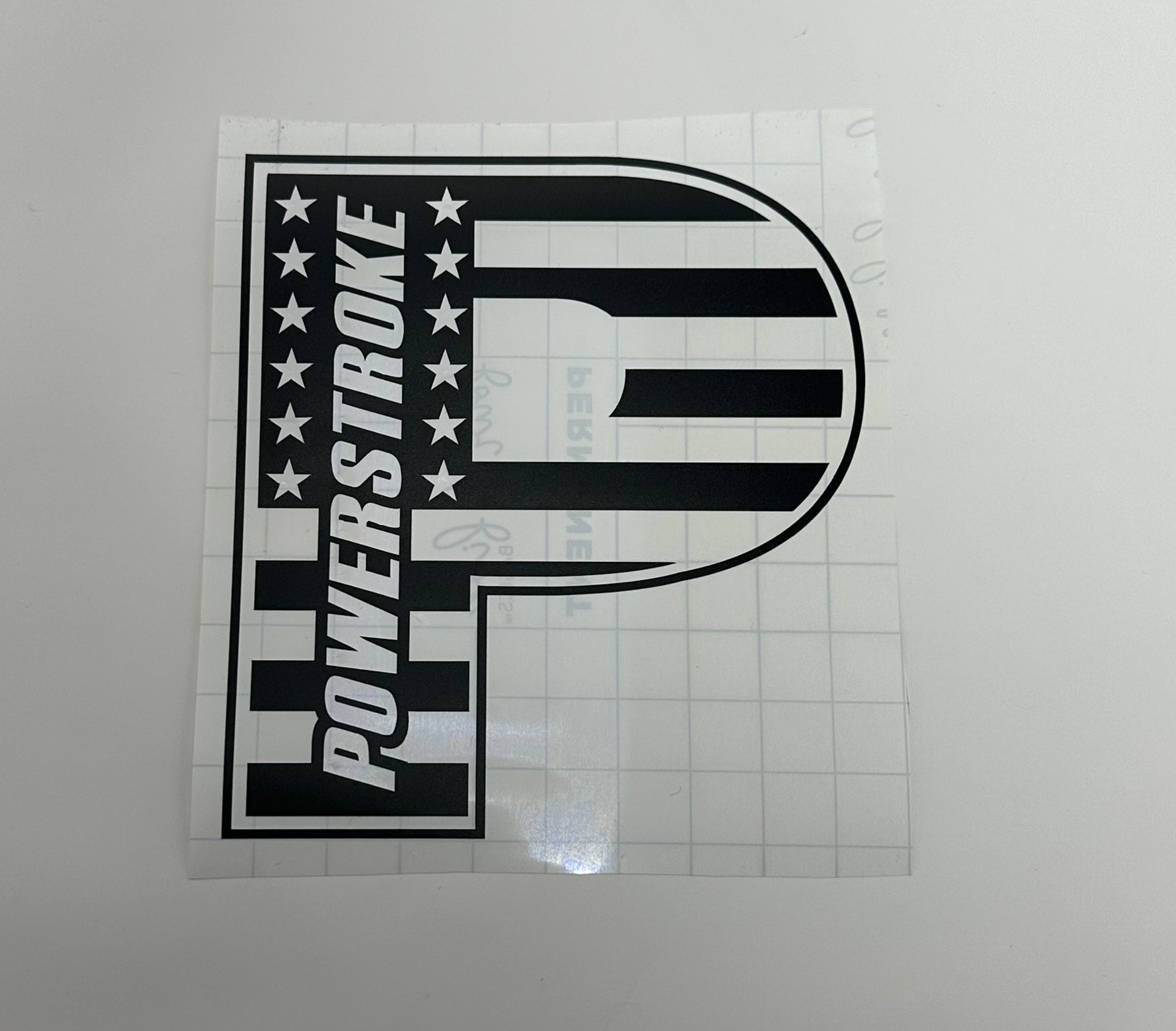 Pegatinas Powerstroke P Power Stroke Decals Etsy España