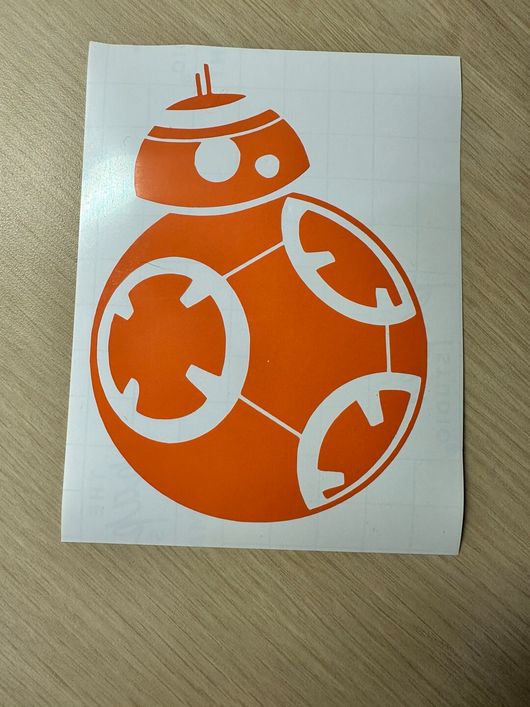 BB-8 Droid Vinyl Decal - Etsy