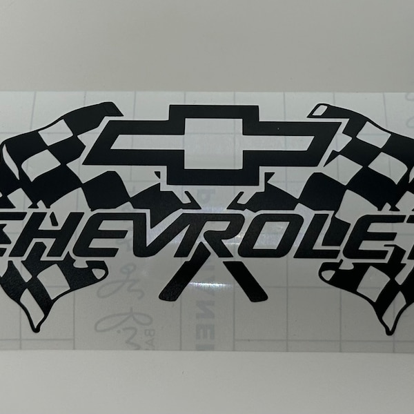 Chevy Racing Decal - Etsy