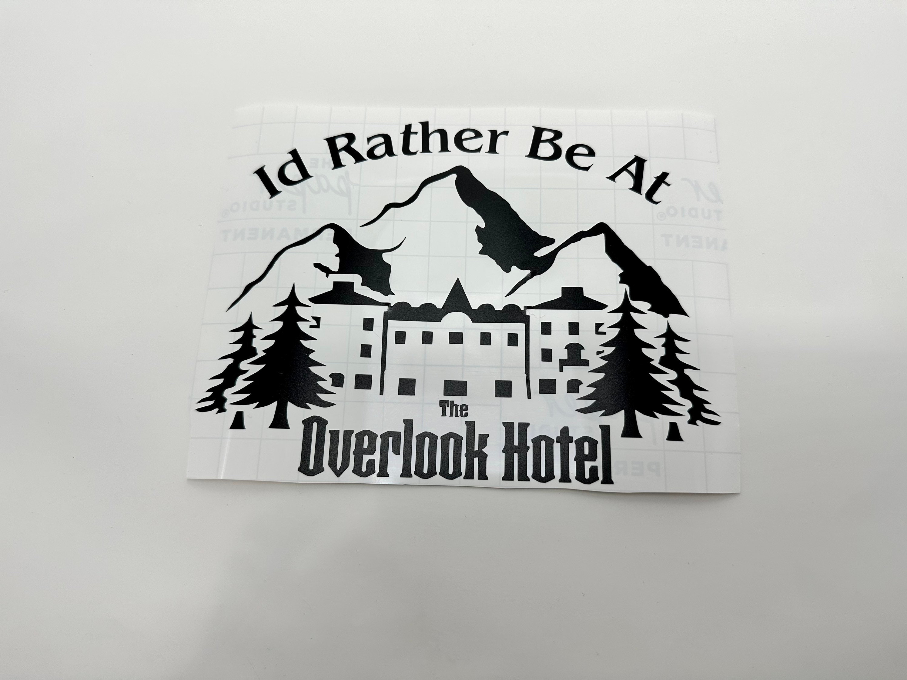 Overlook Hotel Decal - Etsy