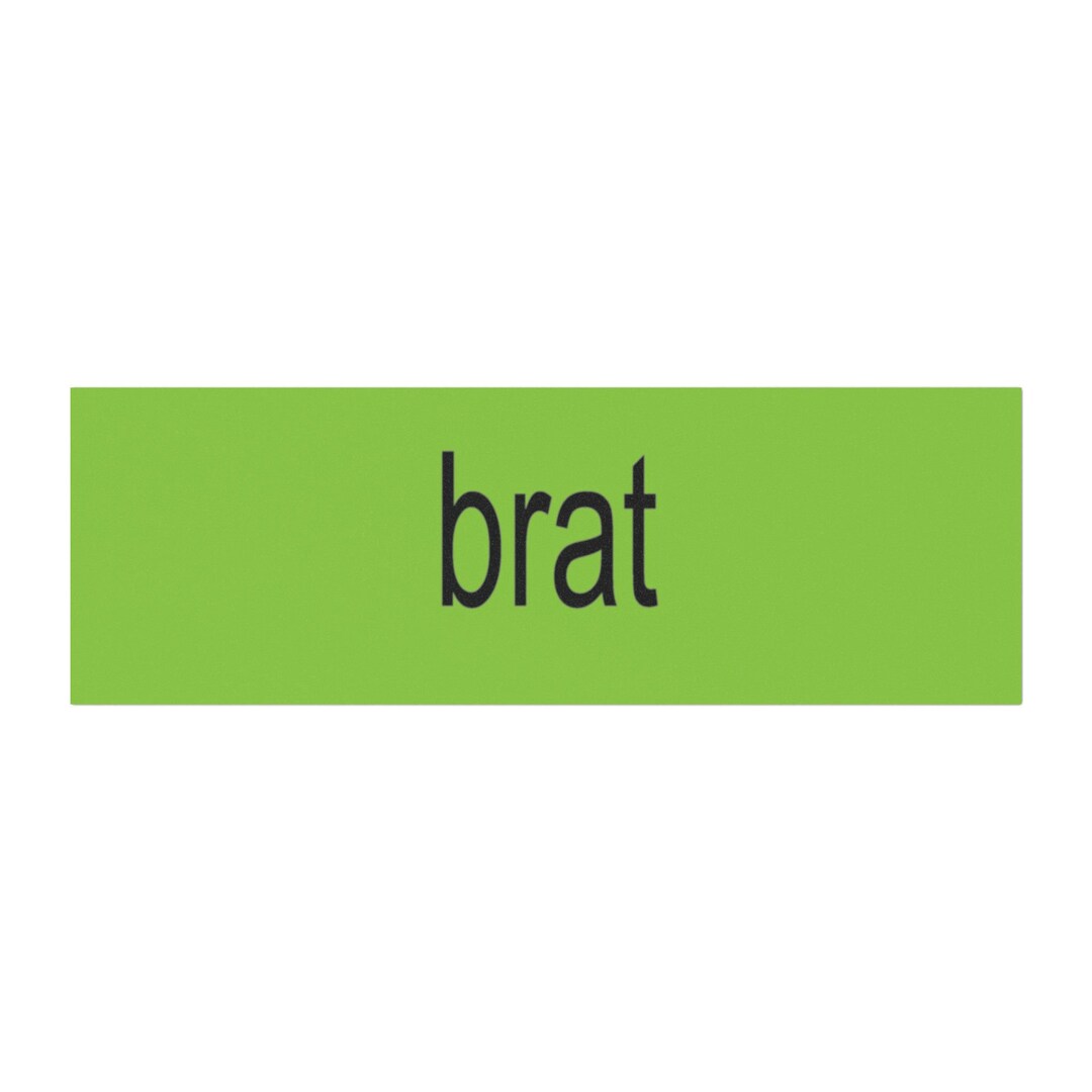 Brat Bumpin' That Brat Car Magnet, Car Accessory, Y2K Car Magnet, Car ...