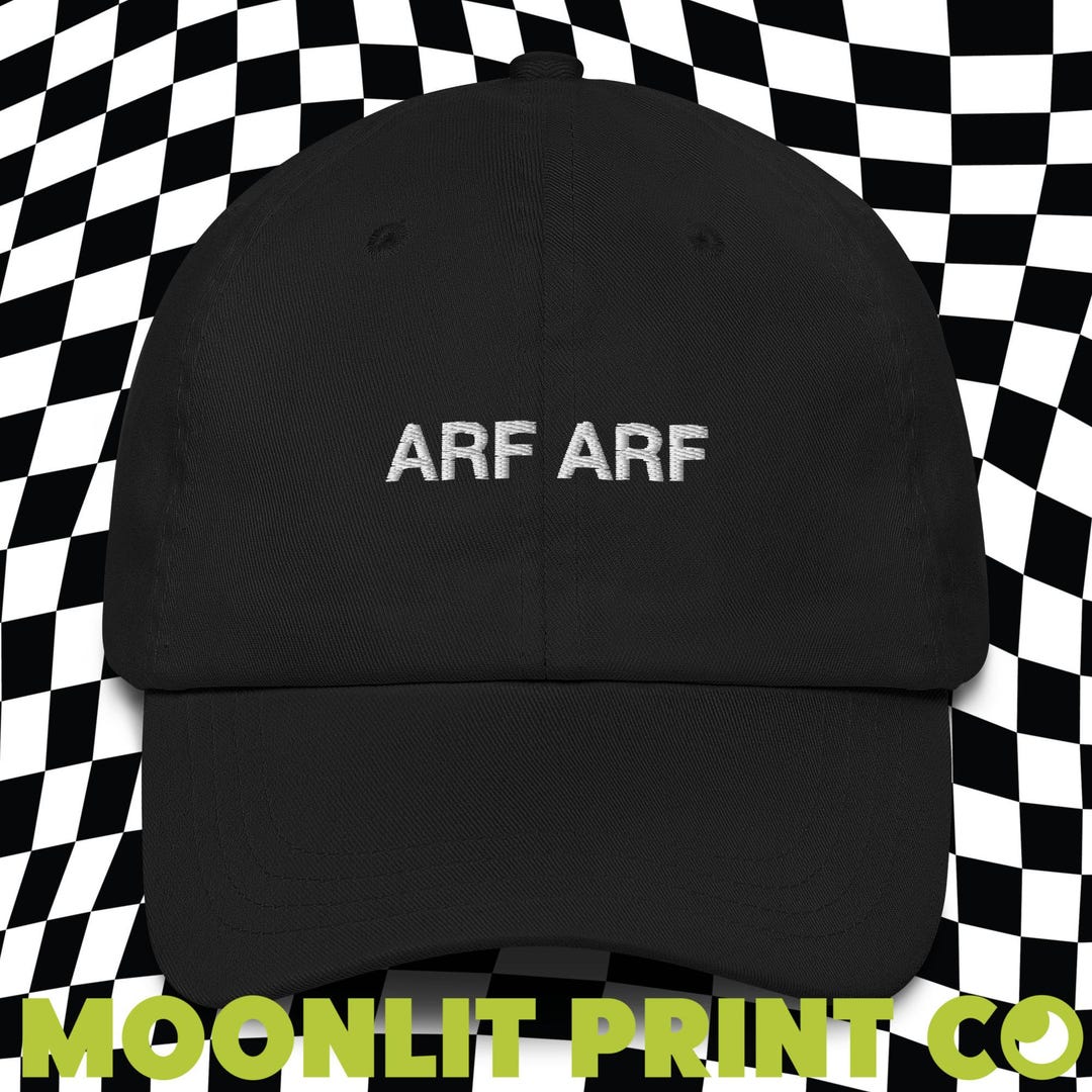 ARF ARF Death Metal Breakdown Embroidered Dad Hat, Metal Music, Funny ...