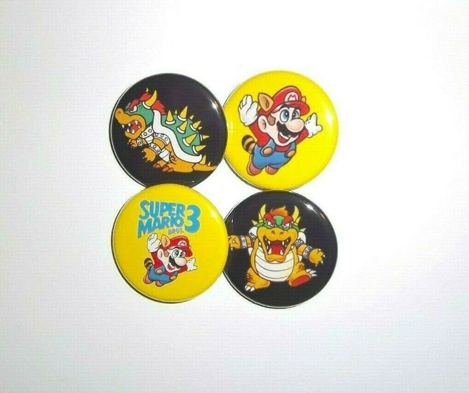 Super Mario Bros 3 Pins: Koopalings Buttons (1.25" or 2.25") - Etsy