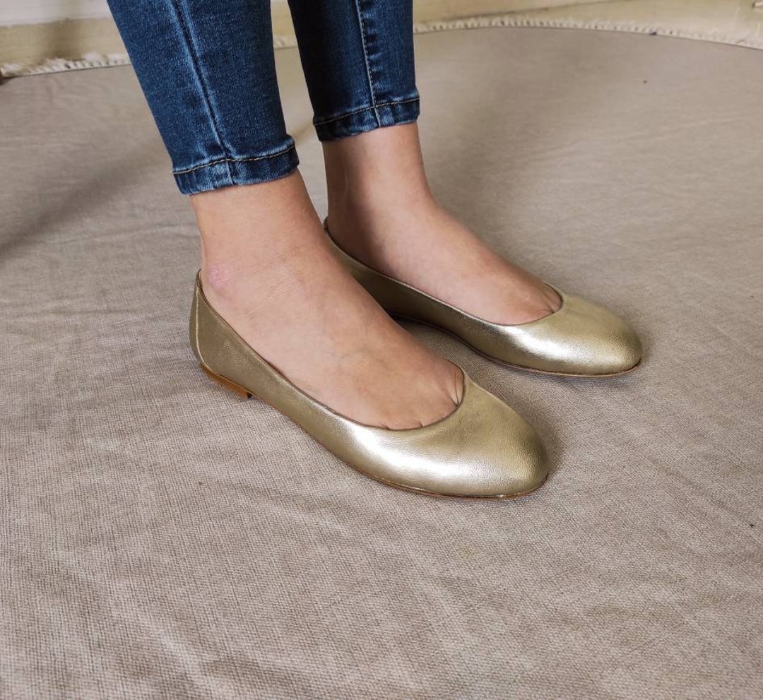 Ballet Flats, Leather Ballet Flats Ballerinas Ballerina's Ballerina ...