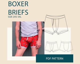 Underwear pattern | Etsy