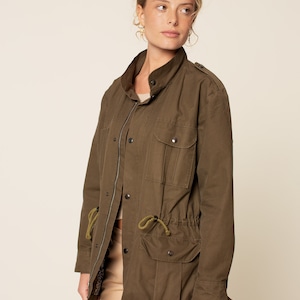 A Military Jacket Sewing Pattern and Projector File, Utility Military ...