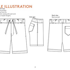 Men's Gym Shorts Sewing Pattern: Sizes 2XS-4XL (PDF Pattern) - Etsy