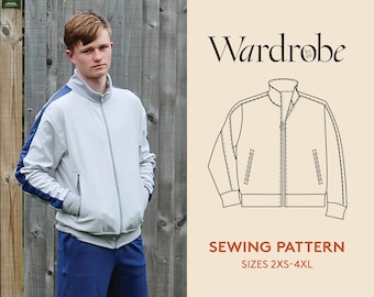 Track Jacket Pattern - Etsy