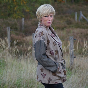 Jacket Sewing Pattern Kimono Jacket Pdf Pattern for Sewing - Etsy