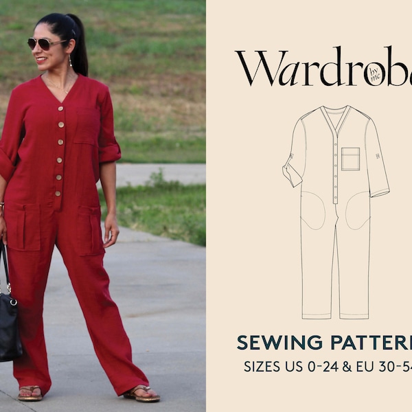 Womens Playsuit Sewing Pattern - Etsy