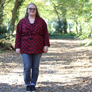 Jacket Sewing Pattern Kimono Jacket Pdf Pattern for Sewing - Etsy