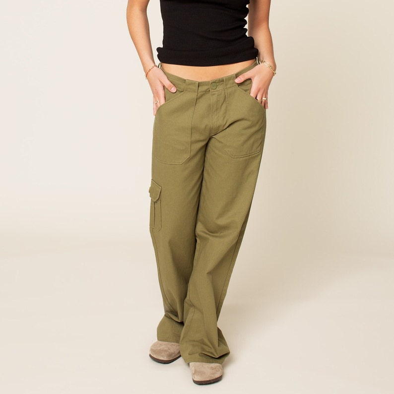 Cargo Pants PDF Sewing Pattern: Unisex Utility Pants, Sizes 26-42 ...