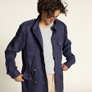 A Military Jacket Sewing Pattern and Projector File, Utility Military ...